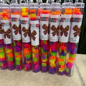 Target | Toys | 2 X Target Building Blocks Neon Glitter Colors Puzzle ...